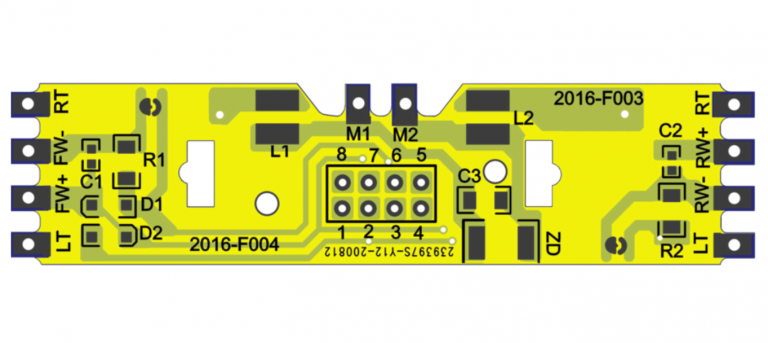 PCB Circuit Board for Bachmann & Athearn Train | Dcc Decoders and Spare ...